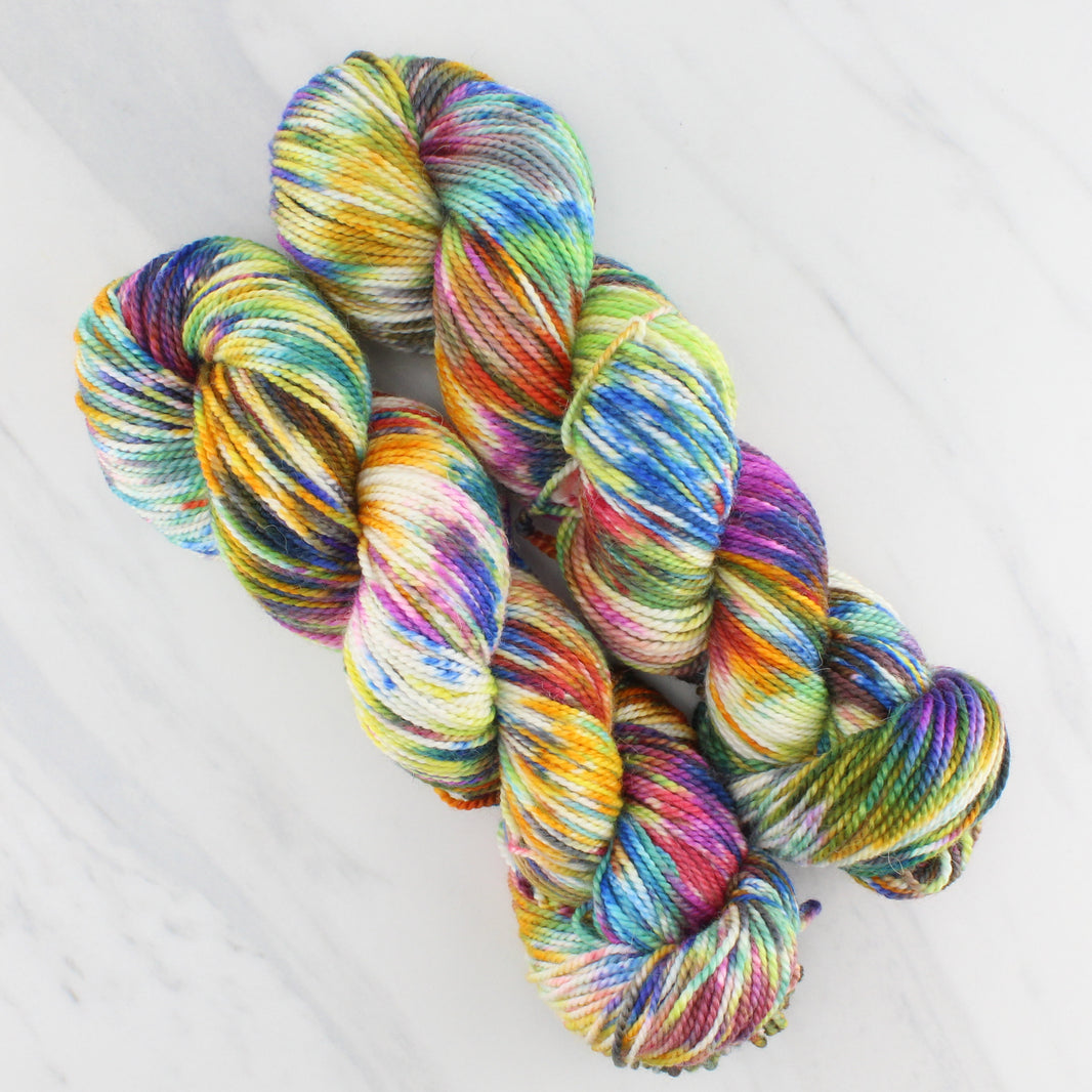 Buttery Soft DK Yarn Made by Purple Lamb Fiber Arts