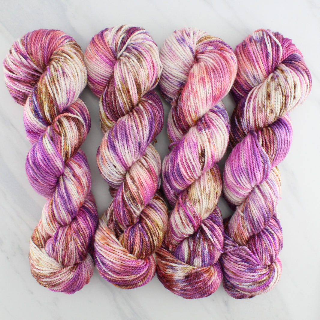 Buttery Soft DK Yarn Made by Purple Lamb Fiber Arts