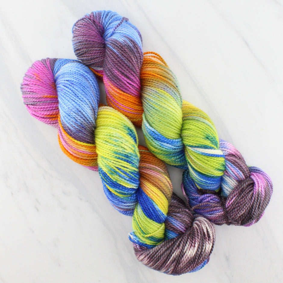 Buttery Soft DK Yarn Made by Purple Lamb Fiber Arts