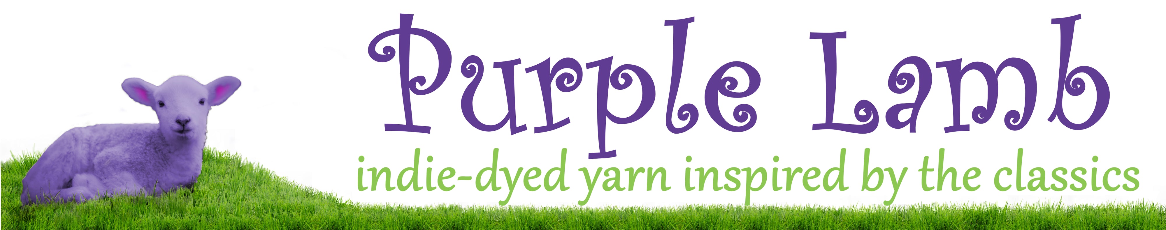 Purple Lamb Fiber Arts-Hand-Dyed Yarn & Fiber Inspired by the Classics