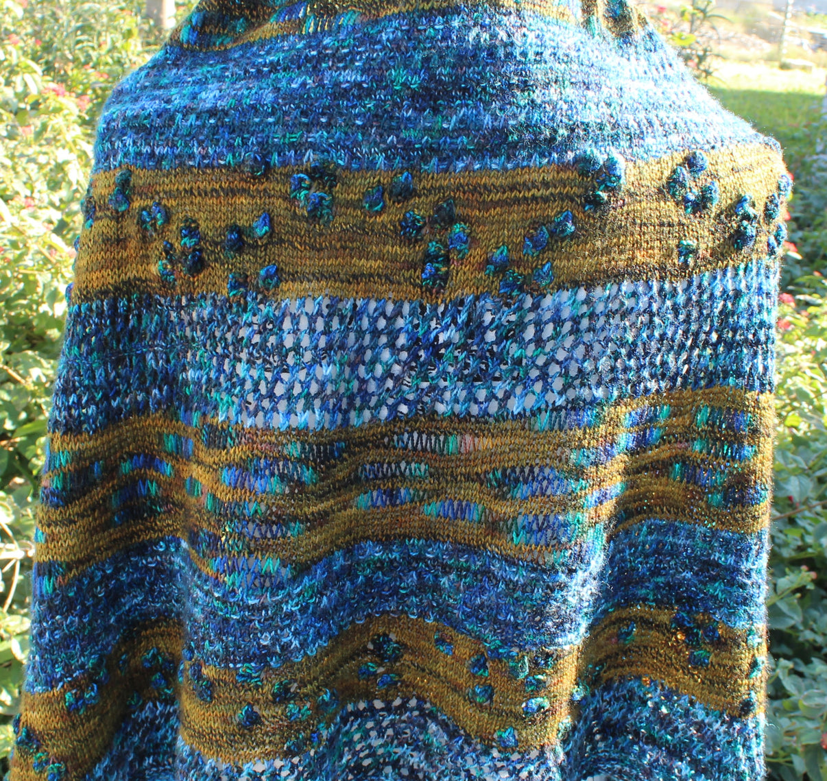 METAMORPHOSIS SHAWL - Assigned Pooling Knitting Pattern – Purple Lamb