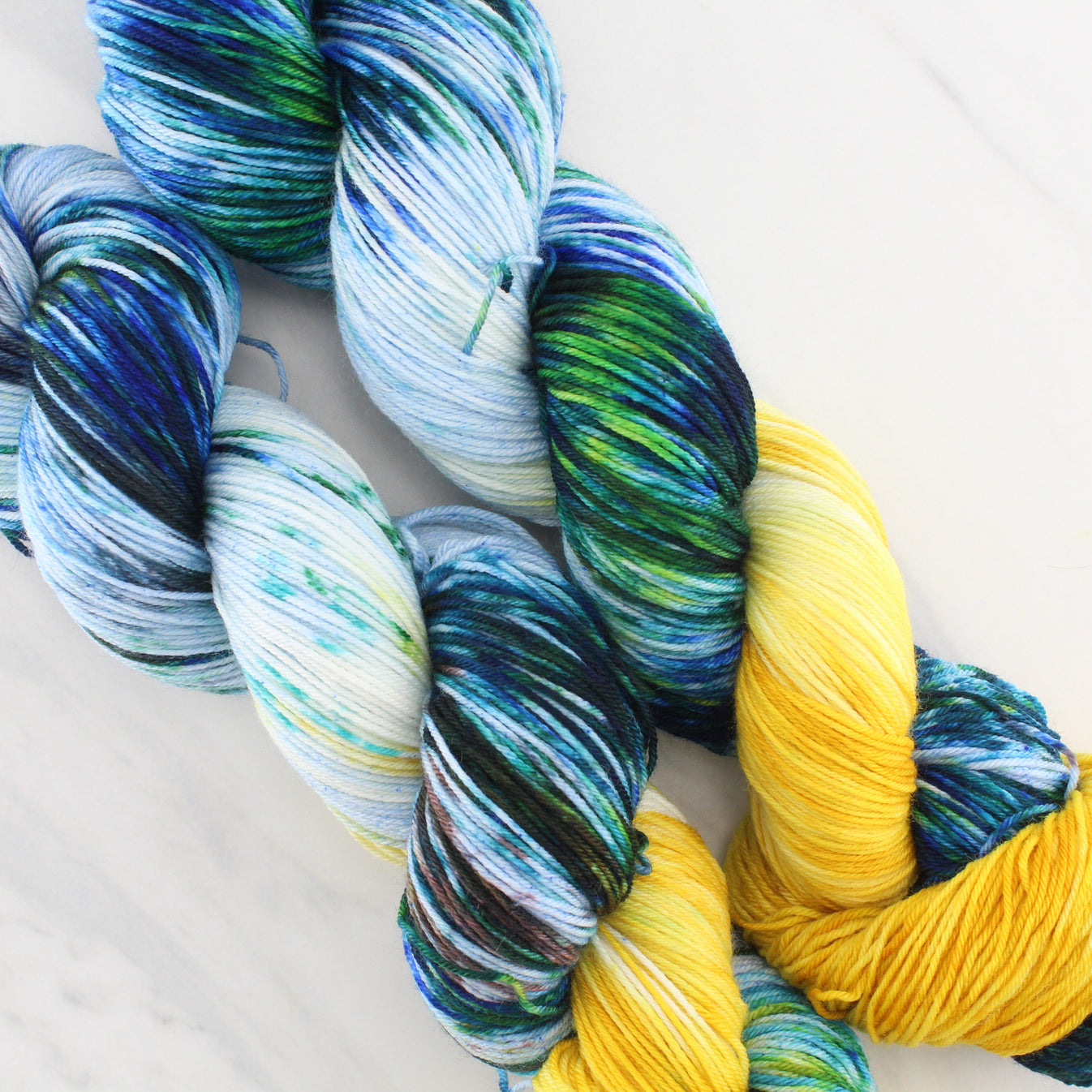 VAN GOGH'S STARRY NIGHT on Sock Perfection made by Purple Lamb